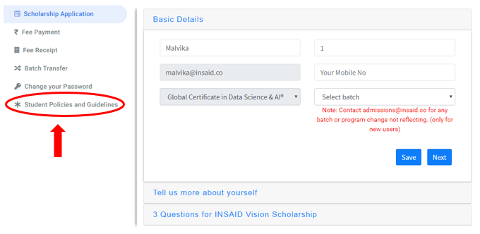 Studaent policy - Accredian Blog