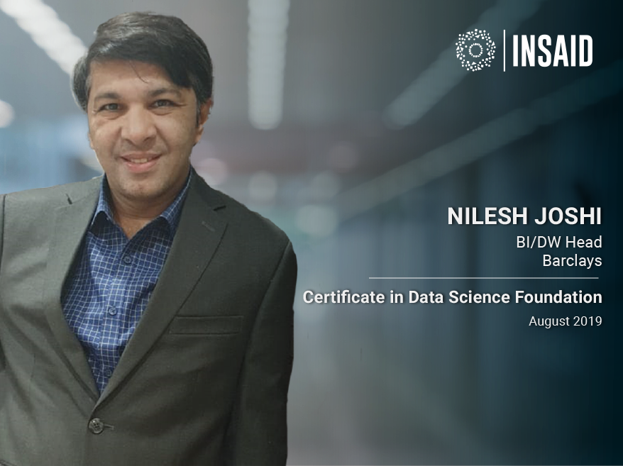 Meet Nilesh Joshi from Barclays