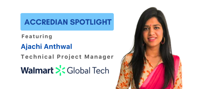 In talks with Ajachi from Walmart - Accredian Blog