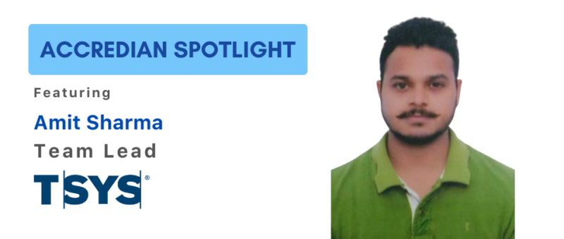 In talks with Amit from TSYS - Accredian Blog