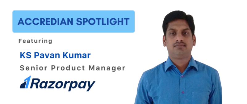 In conversation with Pavan from Razorpay I Accredian Spotlight