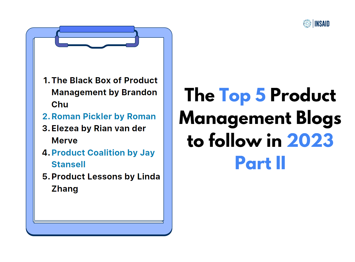 The Top Product Management Blogs to Follow in 2023 Part II - Accredian Blog